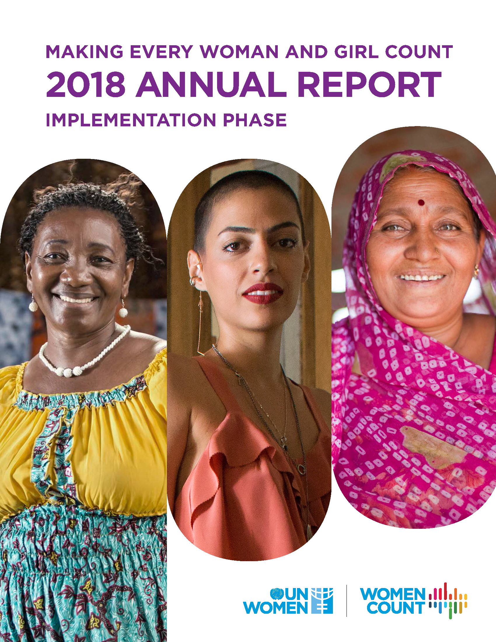 Making Every Woman and Girl Count: 2018 annual report: Implementation ...